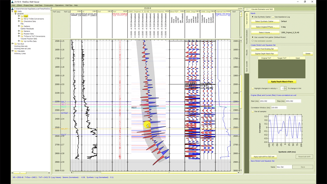 Better Wavelets Using RokDoc Petrel Interconnector - Ikon Science